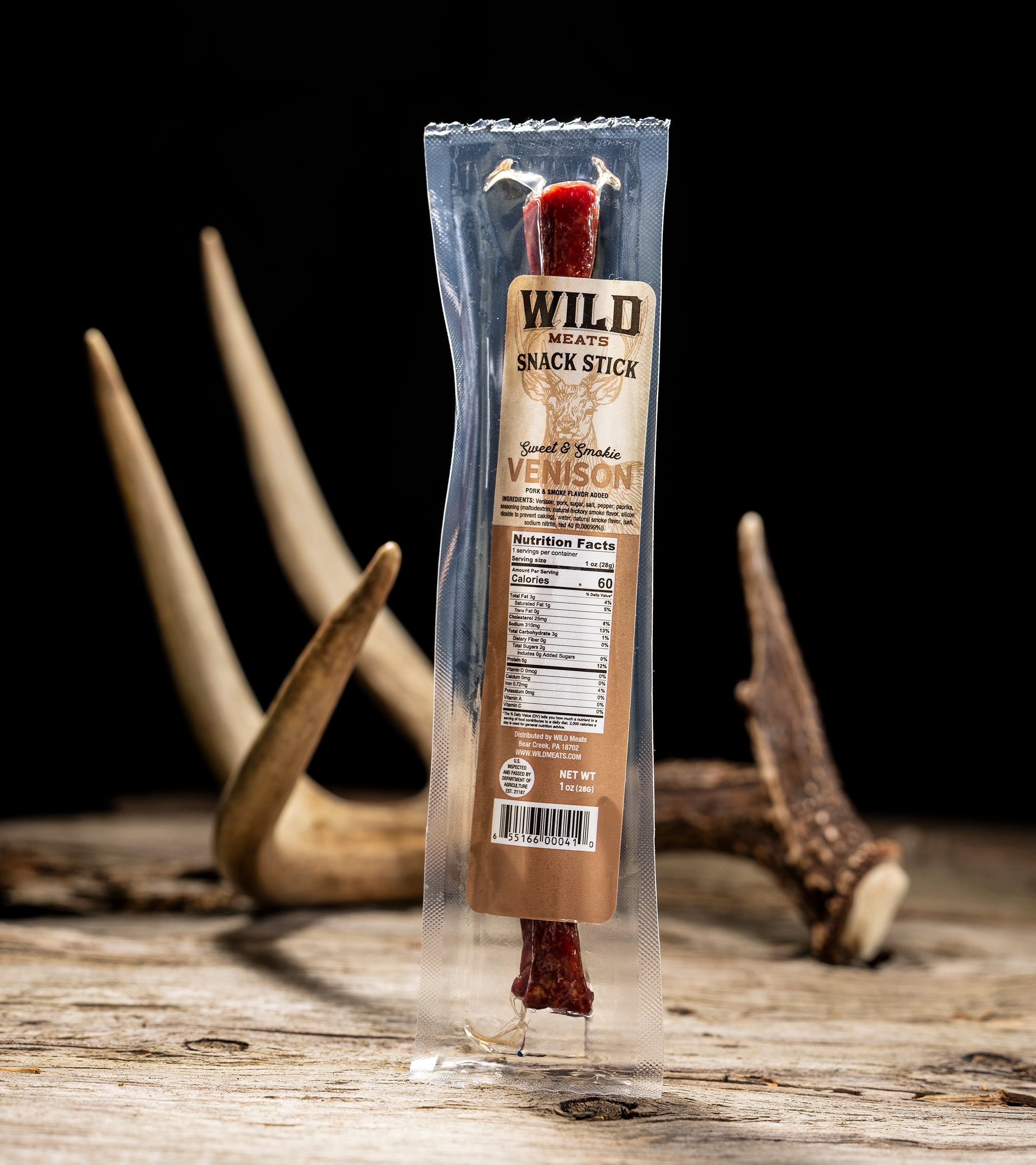 Snack Sticks - Sweet Venison – WILD, LLC.