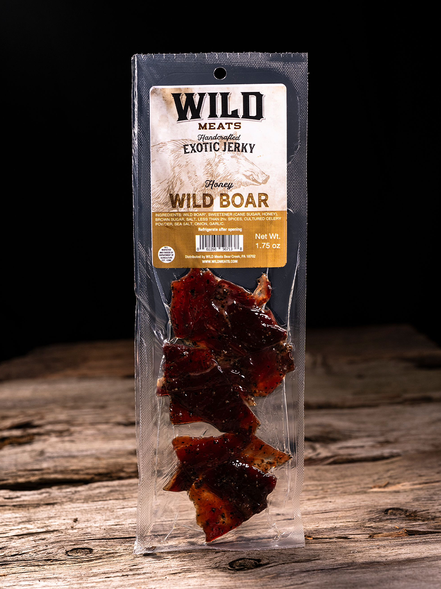 Exotic Jerky - Wild Boar – WILD, LLC.