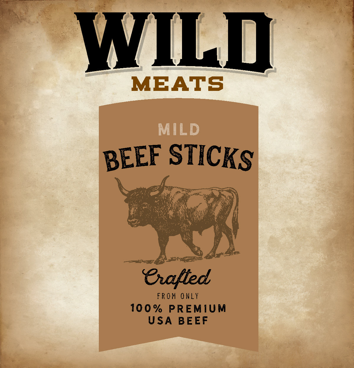 Mild Beef Sticks – Bulk Packs – WILD, LLC.
